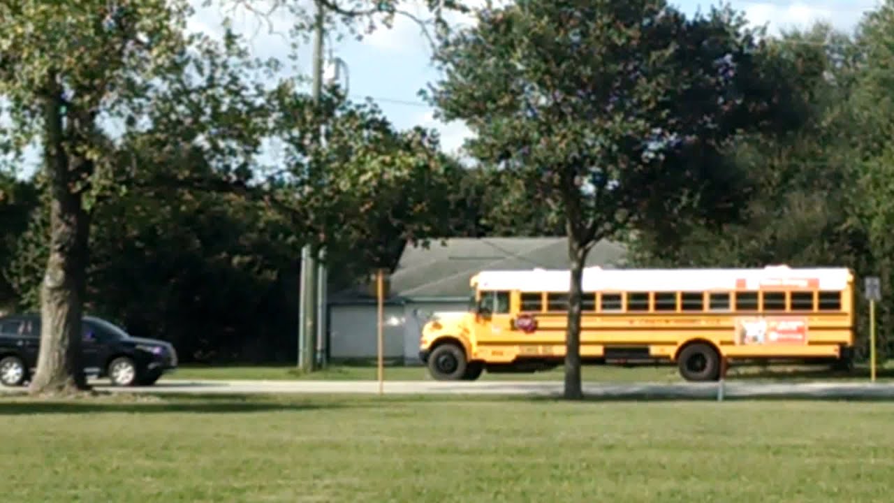 Buses passing by - YouTube