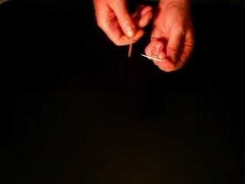 Jumping Toothpick Magic Trick - YouTube