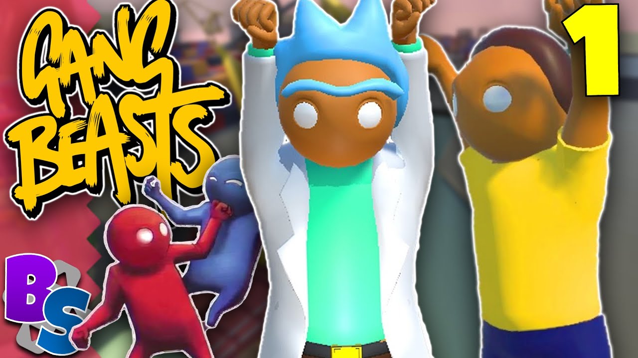GANG BEASTS! - Button Smashers - YouTube
