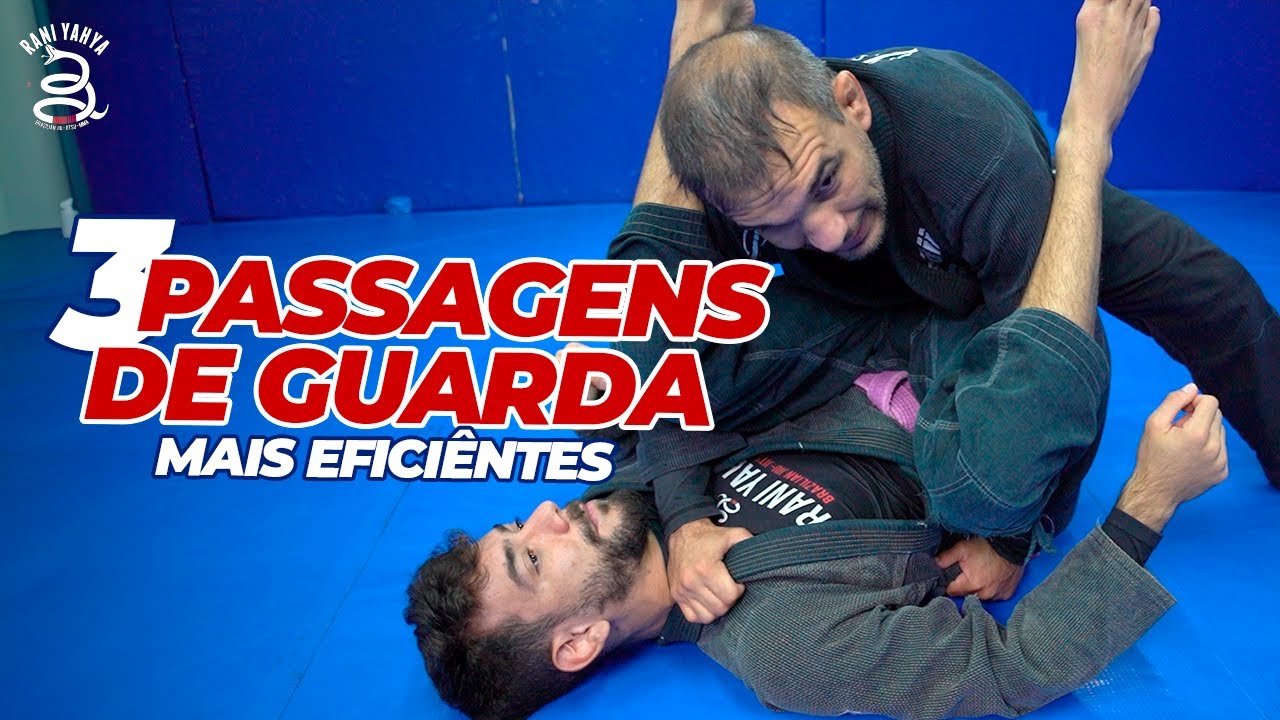 As 3 PASSAGENS DE GUARDA MAIS EFICIENTES do JIU-JITSU - (Aula de Jiu ...