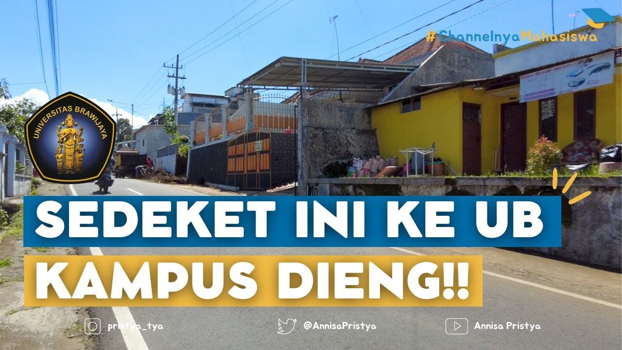 Kos Terdekat ke UB Kampus 2 Dieng Malang!!! [Part 1] - YouTube