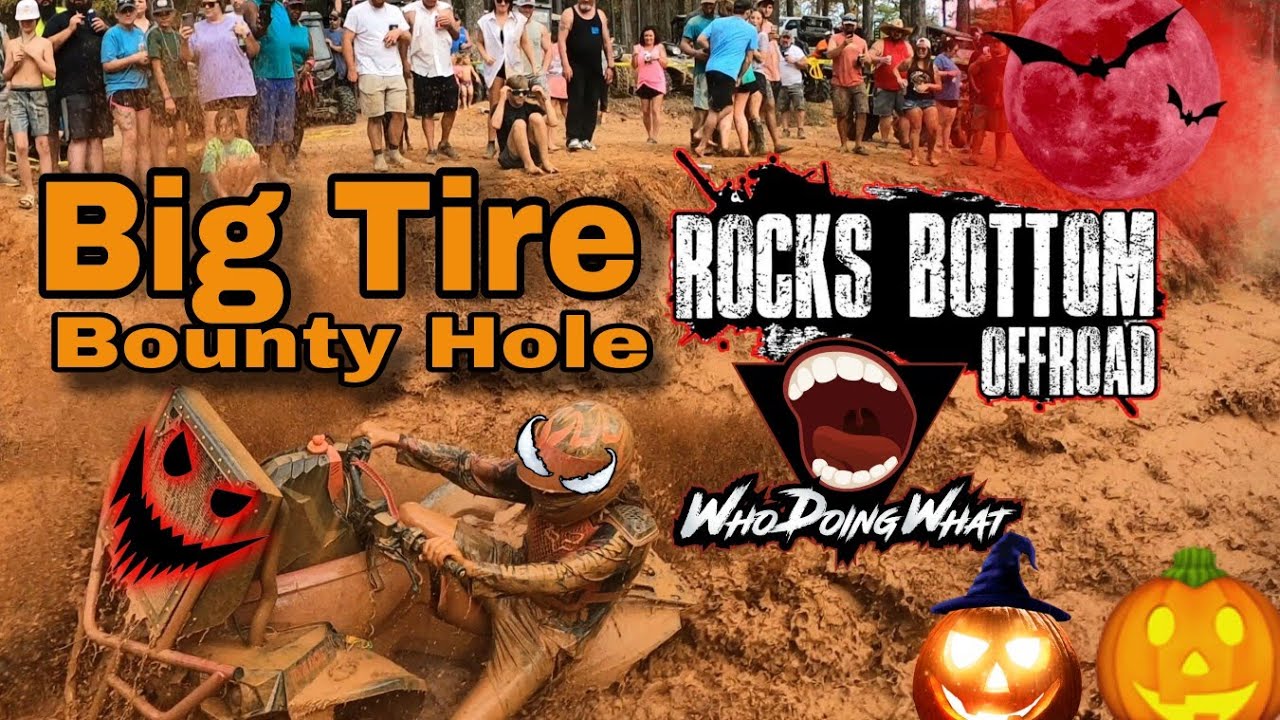 Rocks Bottom Bounty big Tire, #bountyHole - YouTube