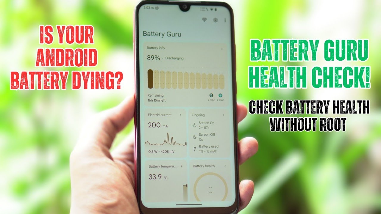 🔋 Battery Guru: Master Your Android Battery Health! - YouTube
