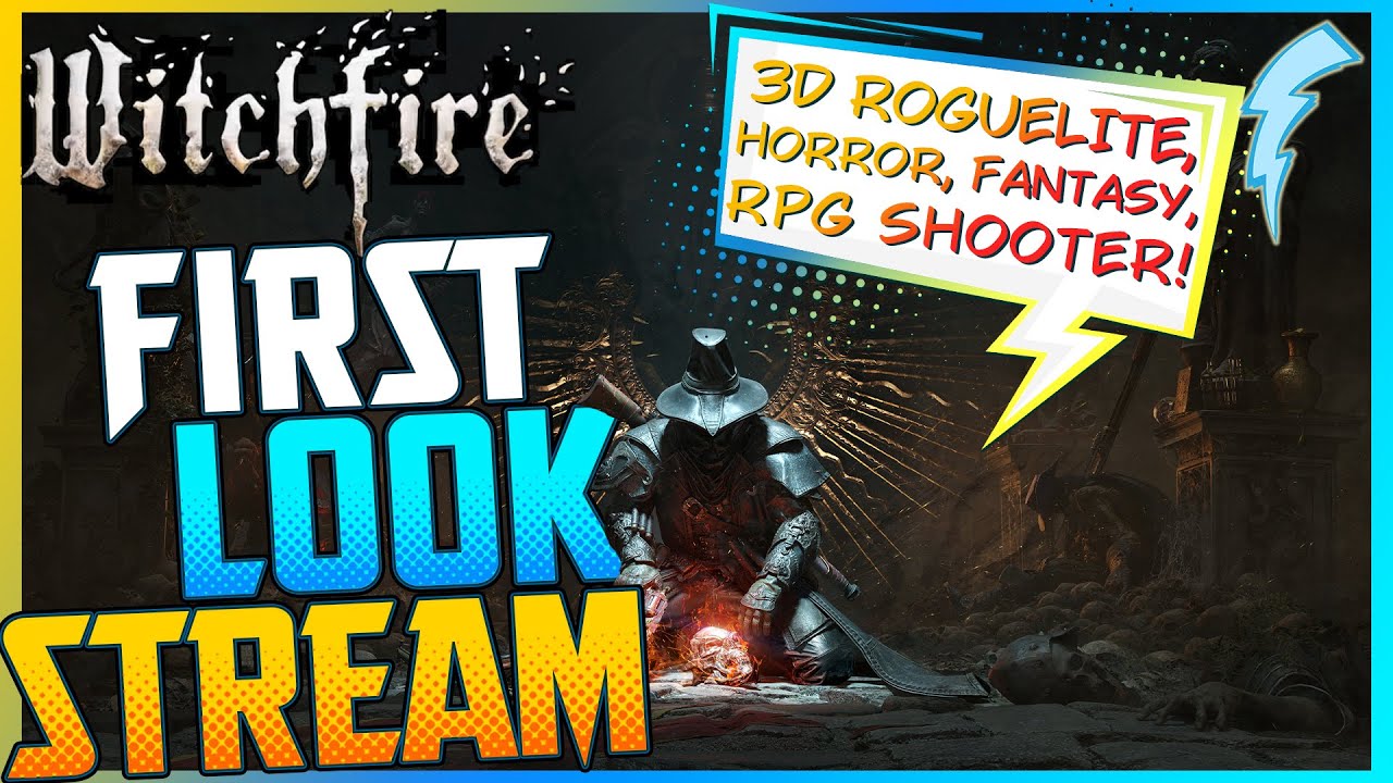 Fresh Roguelite Horror FPS RPG with lots of potential 『1st Look Stream』 Witchfire - YouTube