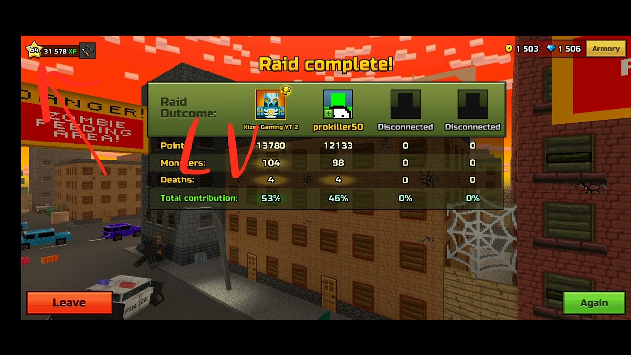 Road To Level 65 On My 3rd Character Continued ! - Pixel Gun 3D - PG3D ...