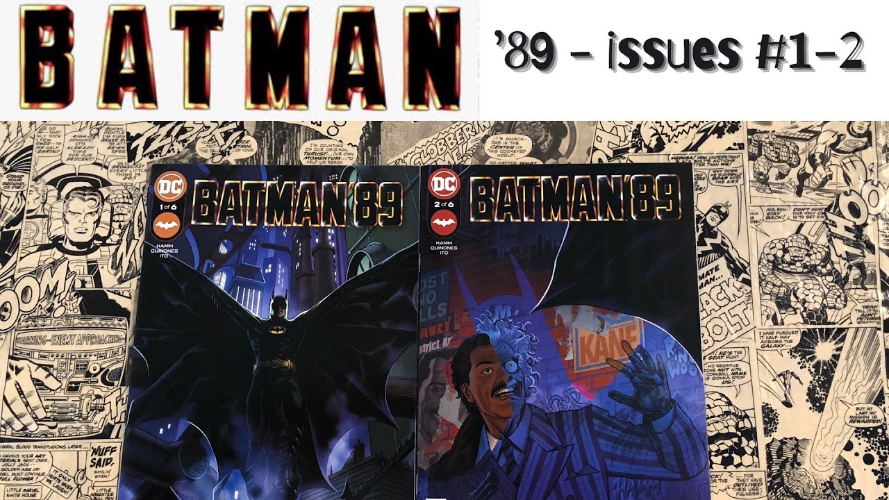 BATMAN '89 | Sam Hamm | Joe Quinones! | DC Comics | Tim Burton - YouTube