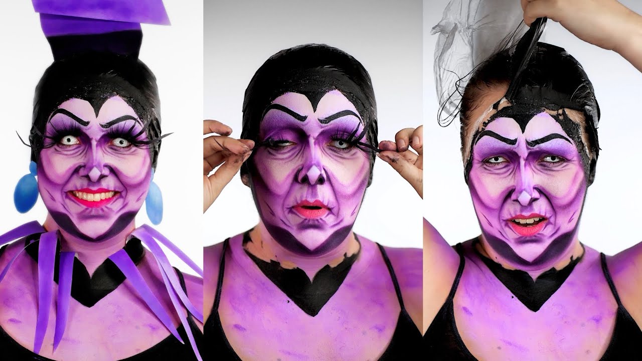 Disney Yzma Makeup Removal💜 - YouTube