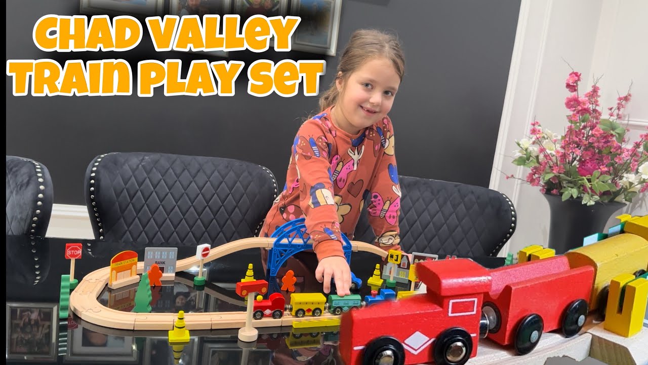 Chad Valley Train Play Set | Fun Train Magnetic | Choo Choo Train ...