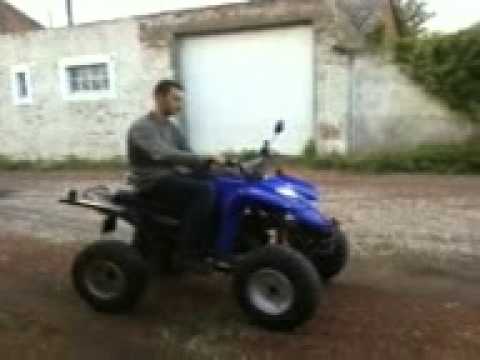 QUAD ADLY RS 50 KIT 75CC - YouTube