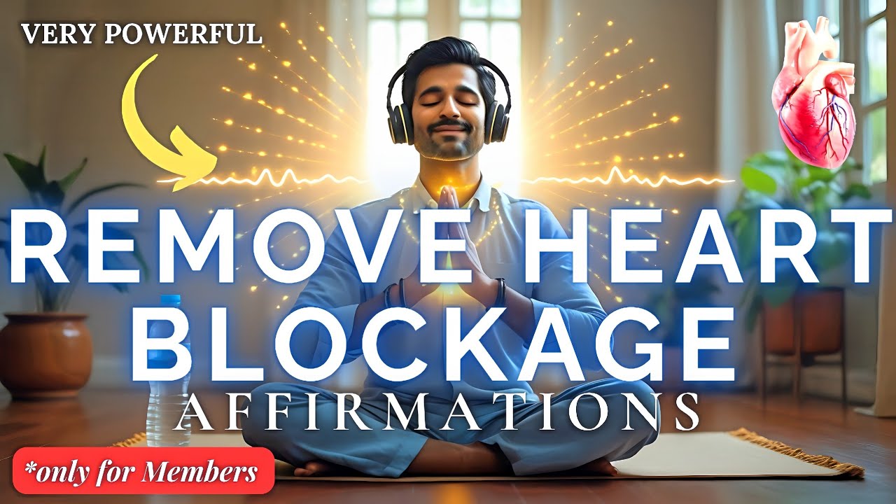 Remove Heart Blockages with Healing Affirmations | दिल की रुकावटें ...