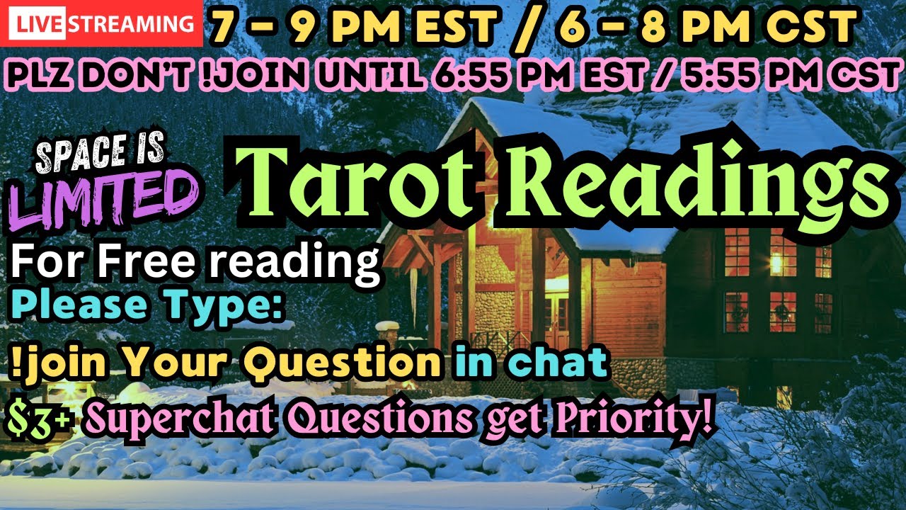 Free Tarot Readings Spiritual Guidance - Intuitive Energy Reader - YouTube