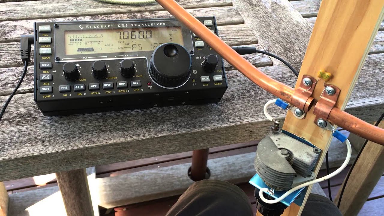 40m loop receiving - YouTube
