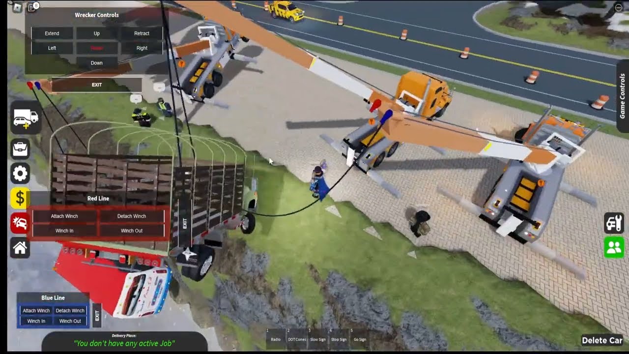 Dot Team Part 1 Roblox Trucking Empire - YouTube