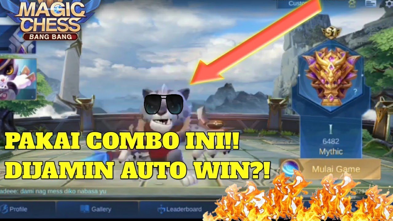MAGIC CHESS|| BEGINI CARA MAIN COMMANDER BENNY - YouTube