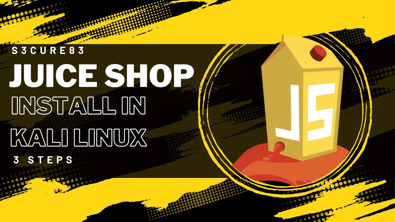 Juice Shop Installation on Kali Linux - YouTube