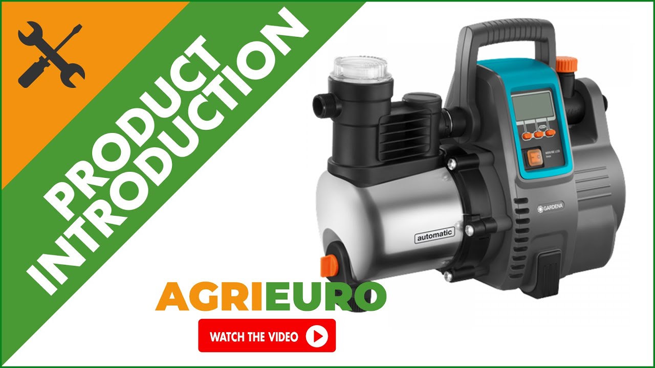 Gardena 6000/6E LCD Inox Automatic Electric Pump - 1300W - Product ...