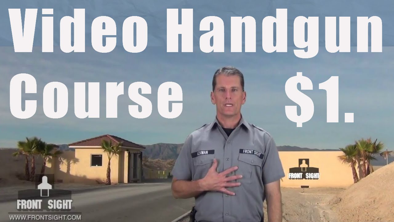Online Handgun Safety Training | Online Basic Handgun Course | Portland OR - YouTube