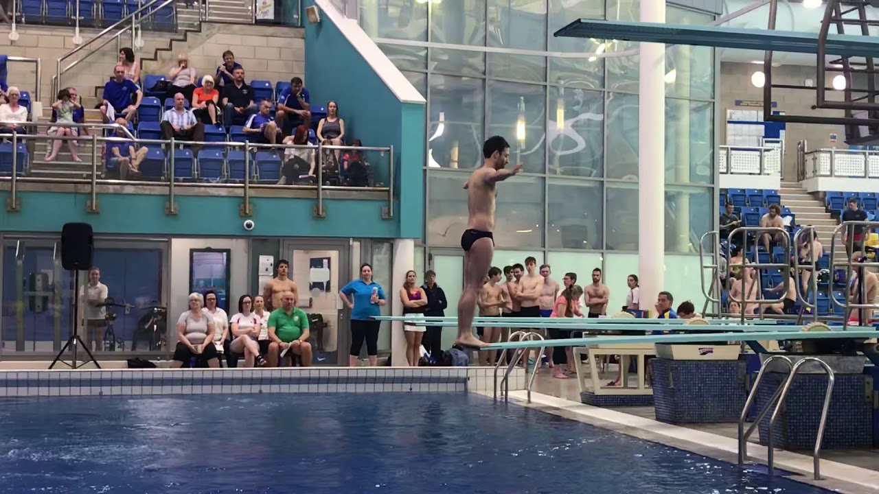 Owen Davis - Spring Masters 2018 - 1m - Inward Dive Pike - YouTube
