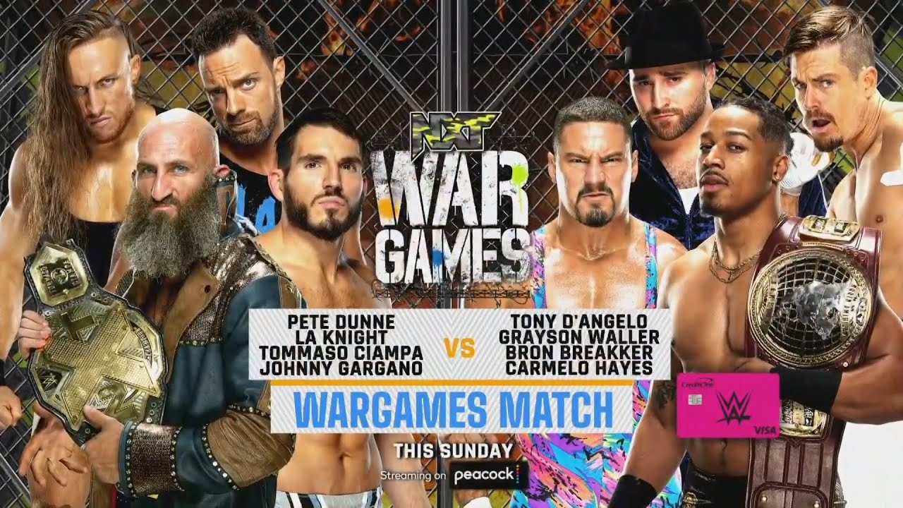 NXT WarGames 2021 Team Black & Gold vs Team 2.0 WarGames Match - YouTube