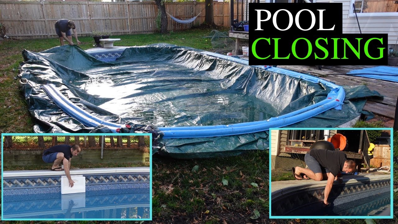 Winter Pool Closing - Winterization - YouTube