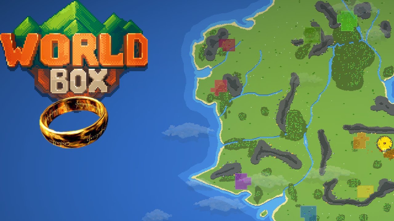 Lord of the Rings Middle Earth Battle Royale | Worldbox - YouTube