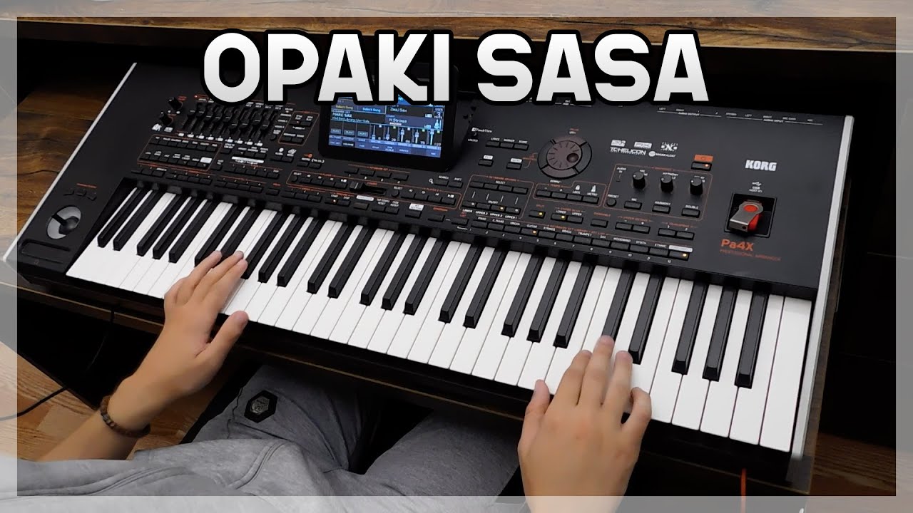 OPAKI SaSa // MARKO MX - Brzi Ritam I Opasan SAX - KORG Pa4x! - YouTube