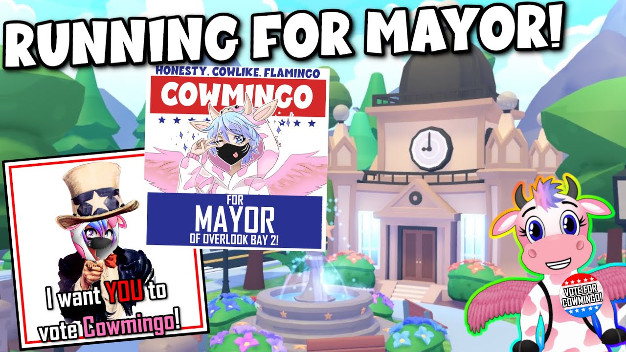 I AM RUNNING FOR MAYOR IN ROBLOX OVERLOOK BAY 2! (as a joke) # ...