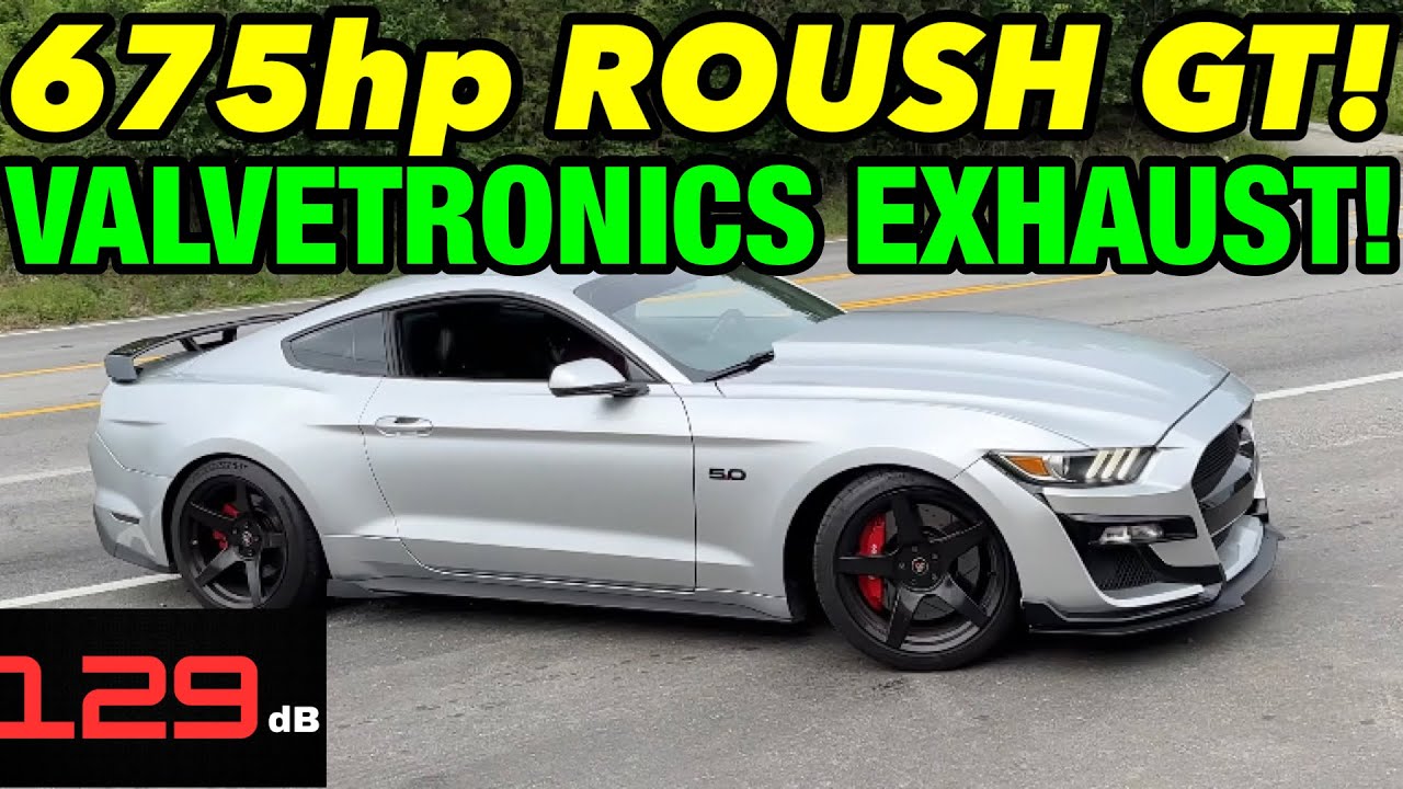 675hp Supercharged Roush GT w/ VALVETRONICS DESIGNS UNIVERSAL VALVED ...