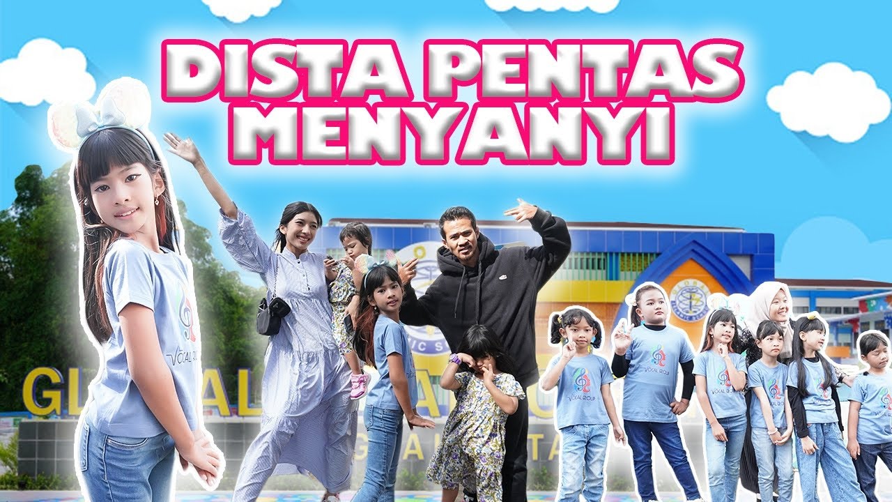 DISTA PENTAS MENYANYI😍 !! SEMUA TERPUKAU #viralvideos - YouTube