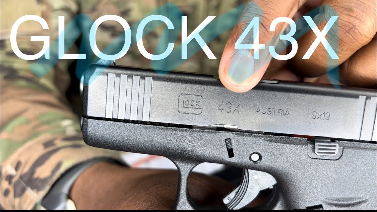 NEW Glock 43X | In Depth Gun Review - YouTube