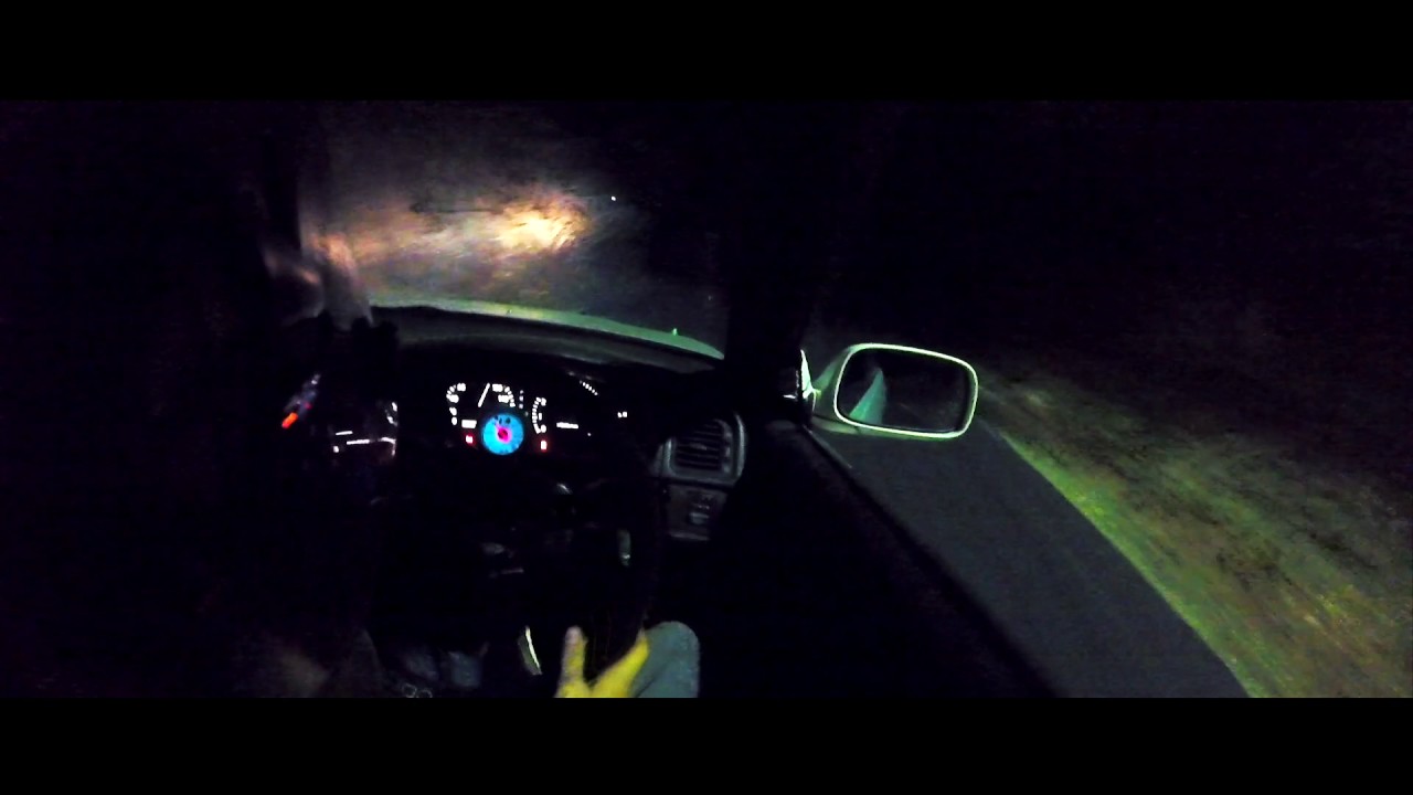 Raw terrifying footage of blind dark touge drifting - YouTube