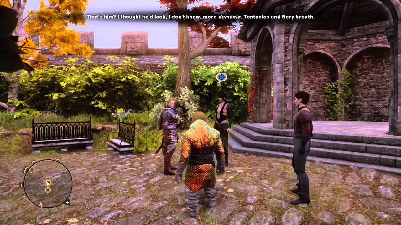 Dragon Age Inquisition - Alistair Meets His Son - YouTube