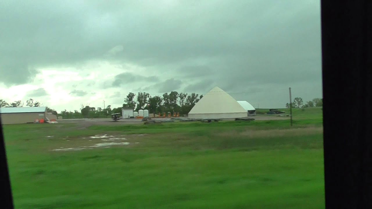 Tipi building & fbsong Iowa storm chase 10May15 549p - YouTube