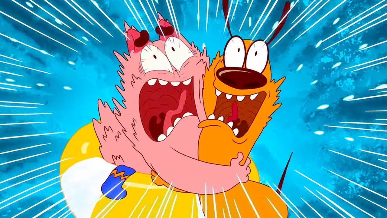 dog and cat battle | Tata & Kuma | Cartoon For Kids - YouTube