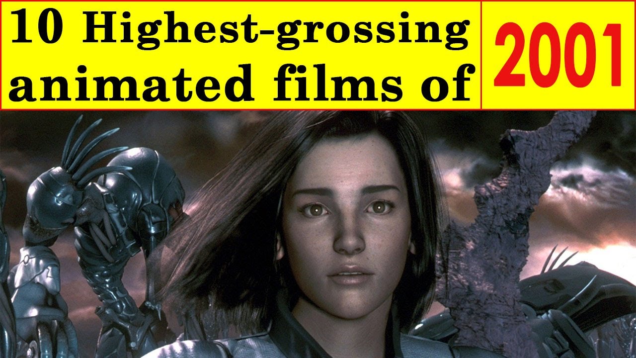 [2001] Highest grossing animated movies - YouTube