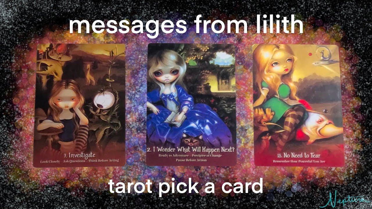 MESSAGES FROM LILITH 🐍🦁🦉 TAROT PICK A CARD 🧿 - YouTube