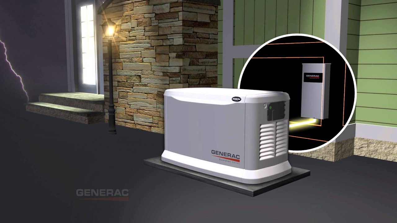 Generac Standby Generator - YouTube