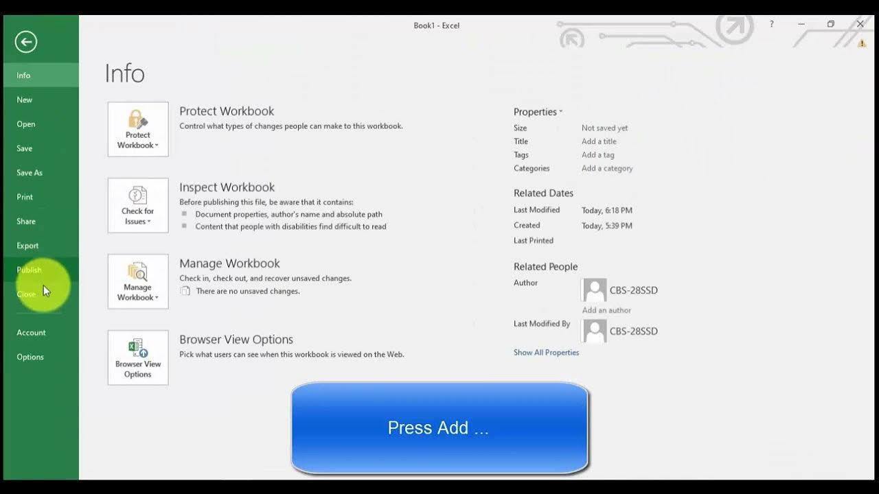 Customizing excel - YouTube