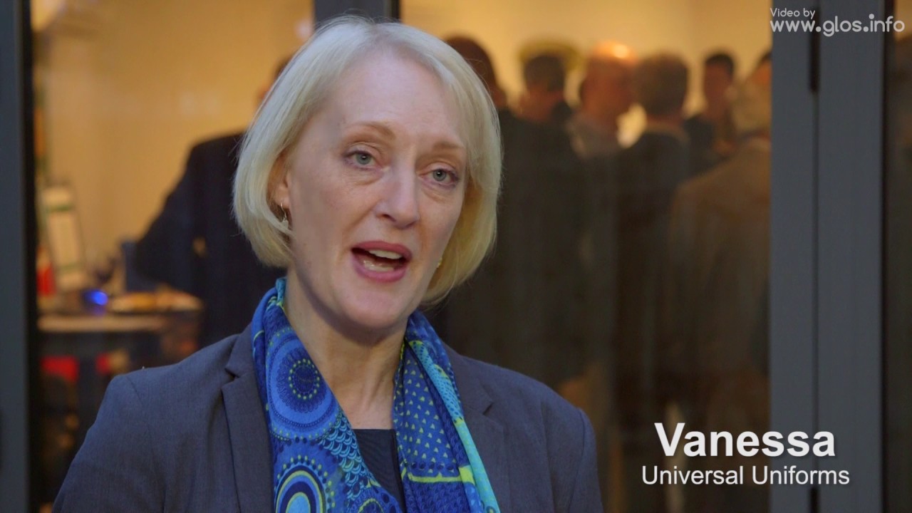 Vanessa Fowler from Universal Uniform likes www.glos.info - YouTube