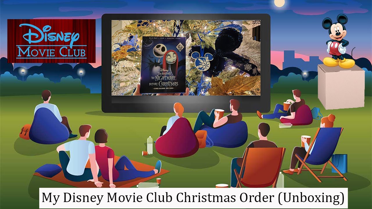 My Disney Movie Club Christmas Order (Unboxing) - YouTube