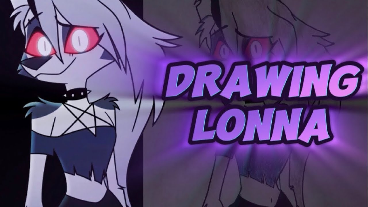 Como dibujar a Loona | Helluva boss - YouTube