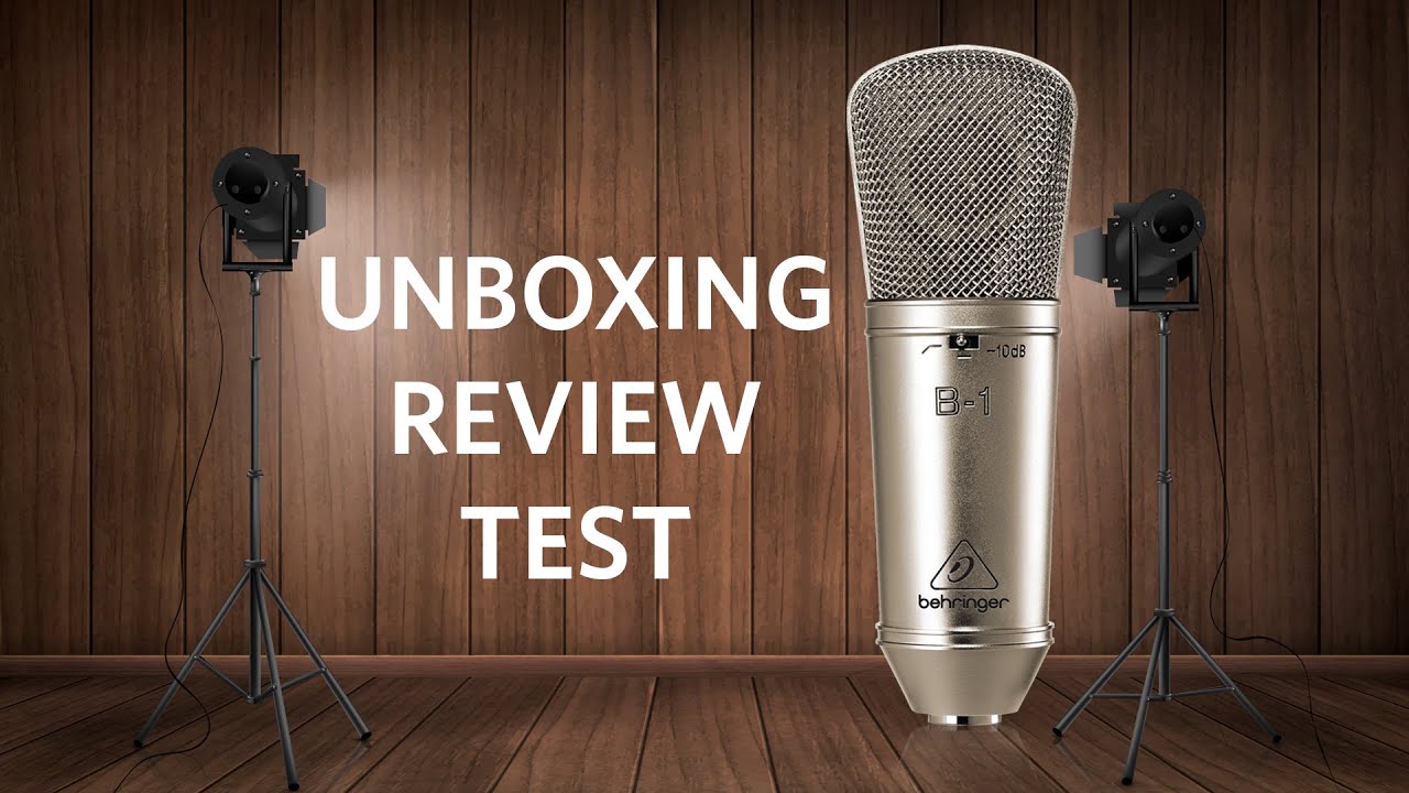 Behringer B 1 - UNBOXING - REVIEW -TEST - EN ESPAÑOL - YouTube