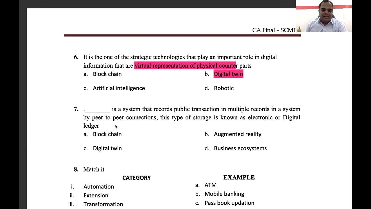 MCQs | SCPM | Ch 5 - Part 2 - YouTube