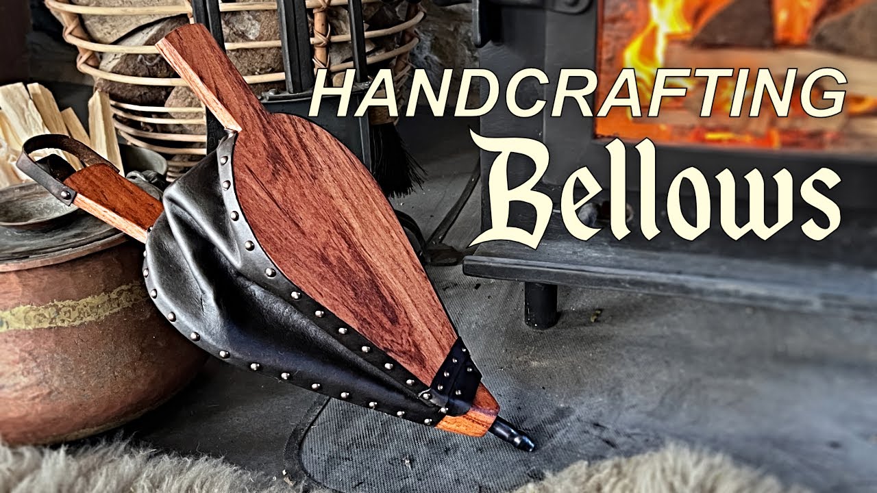 Making Traditional Teak & Leather Bellows - YouTube