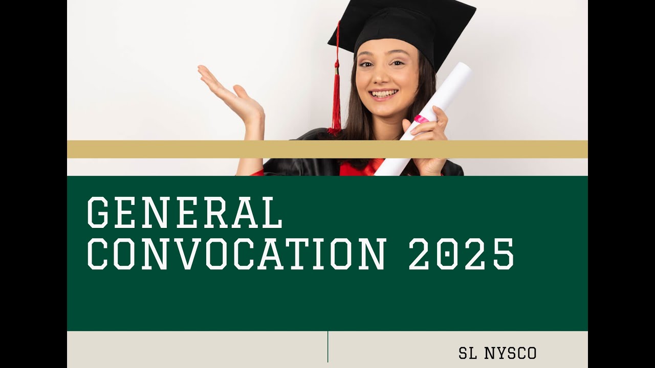General Convocation 2025 - Special Meeting - YouTube