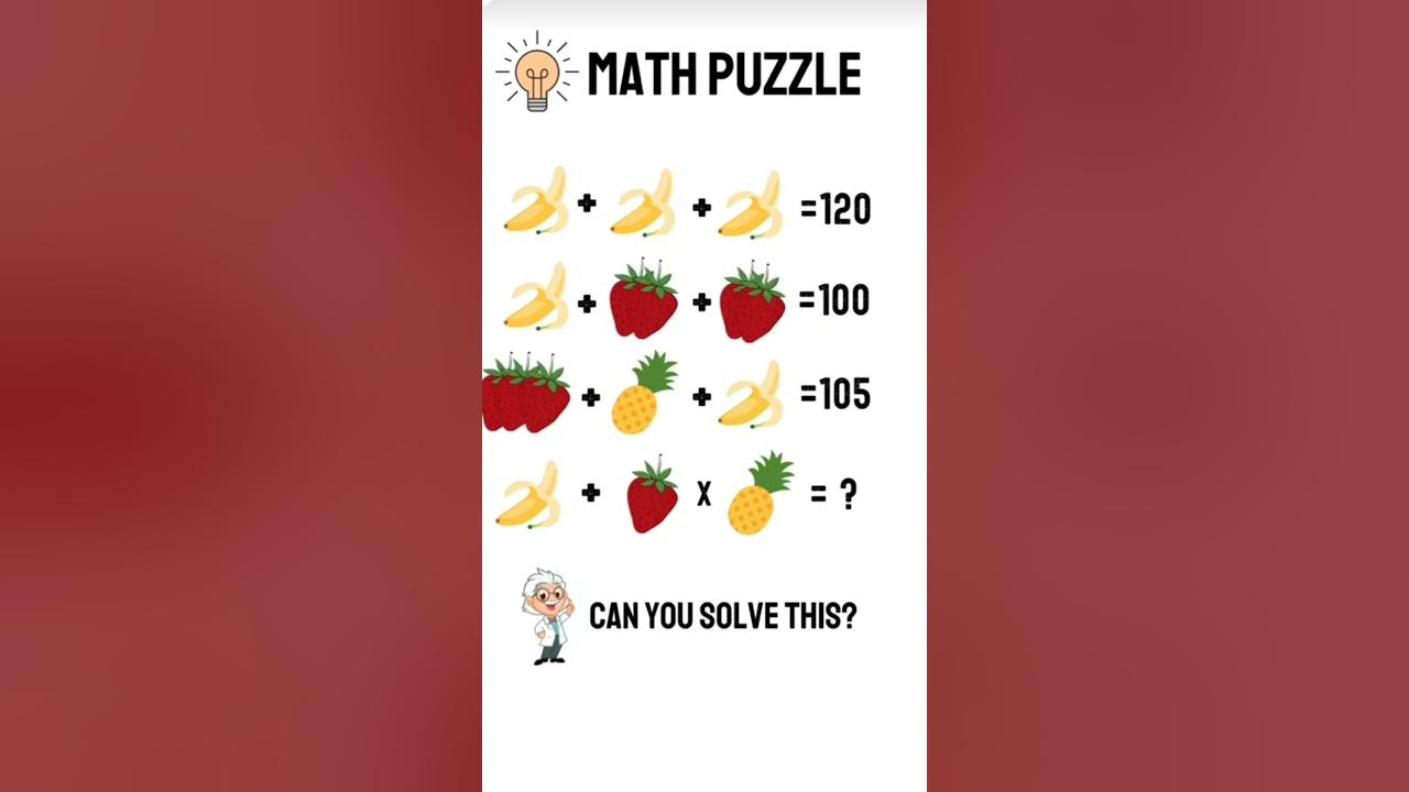 Tricky maths puzzles 🔥🔥 - YouTube