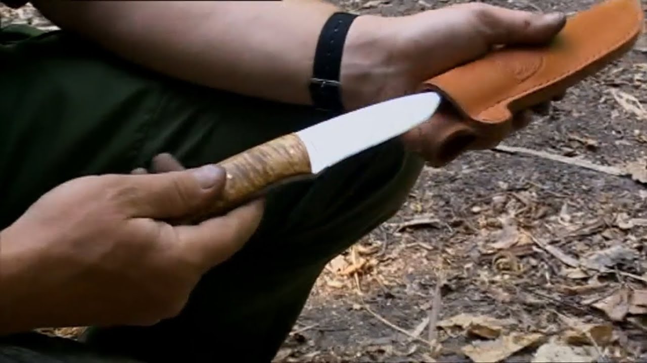 Ray Mears Knife sharpening - YouTube