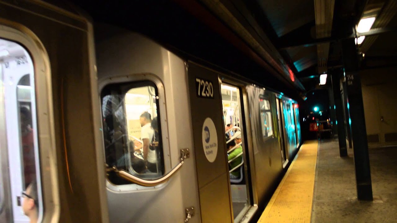 MTA New York City Subway : Main Street Converted R142A/R188 7 Train ...
