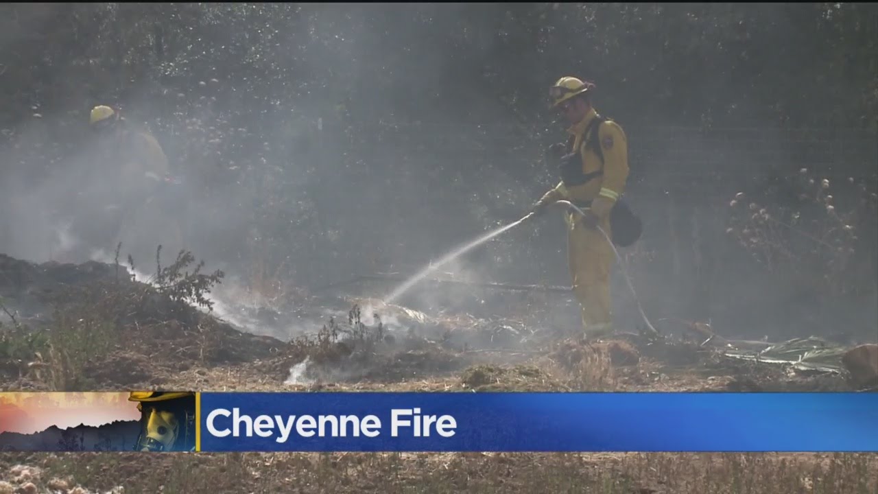 Cheyenne Fire 50% Contained At 83 Acres - YouTube