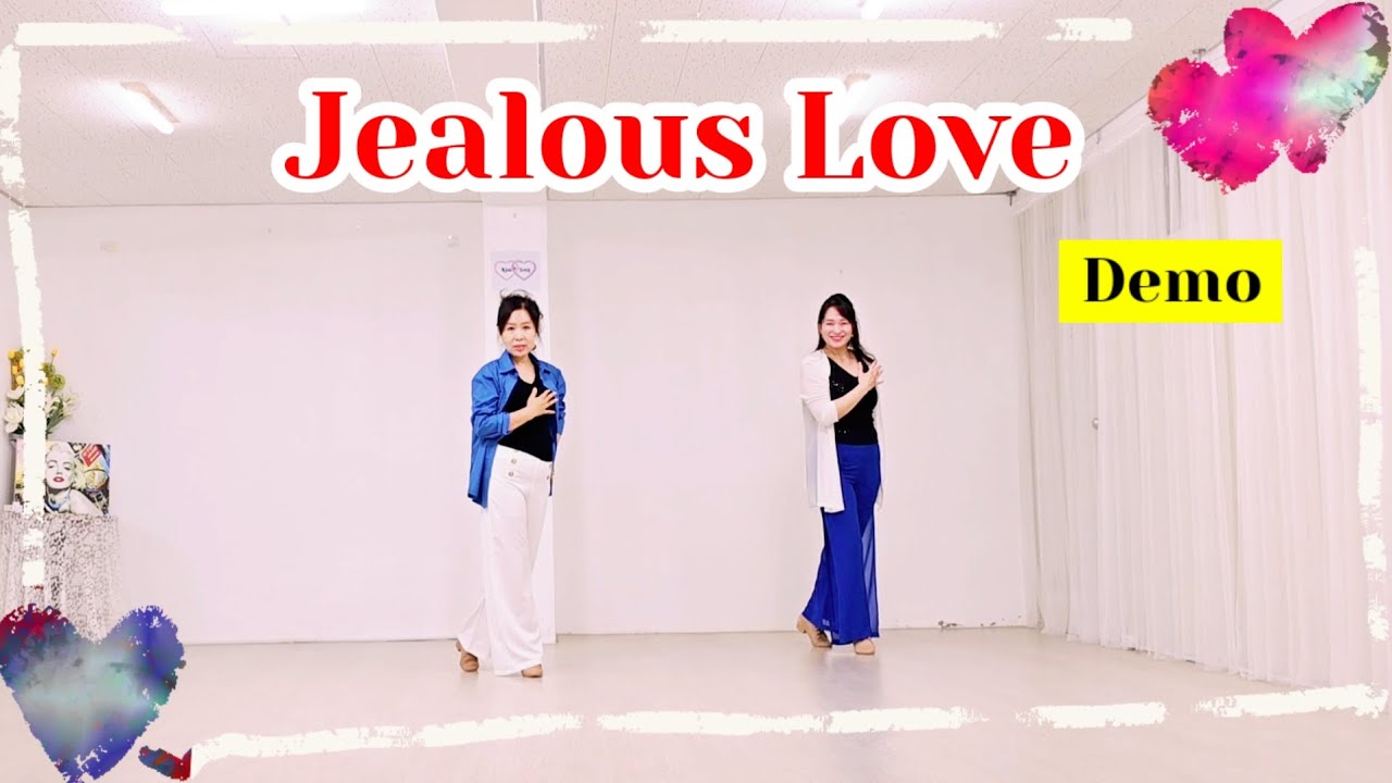 Jealous Love Line Dance(Intermediate Rolling count) - YouTube